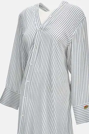 Acne Studios Striped Asymmetrical Dress