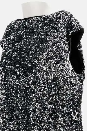 Junya Watanabe Sleeveless Sequin Top - Multicolor