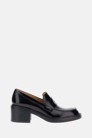 TOD'S Black Leather Loafer - Multicolor