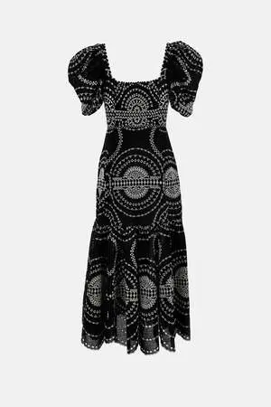 Charo Ruiz Ibiza Kaysa Embroidered Dress