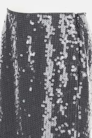 ROTATE BY BIRGER CHRISTENSEN Midi Skirt With Sequins - Multicolor