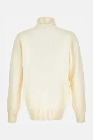 Givenchy High Neck Sweater With Embossed Logo - Multicolor