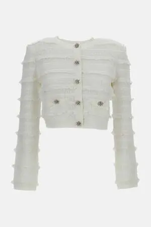 Self-portrait Medium Knit Cardigans For Women