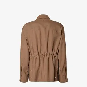 Fendi Linen Blouson Jacket