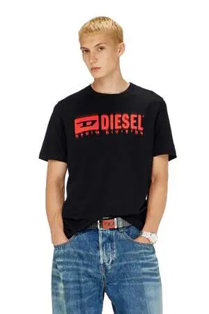 DIESEL® T-shirt With Blurry Logo
