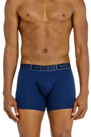 DIESEL® Three-pack Boxer Briefs In Stretch Cotton - Multicolor