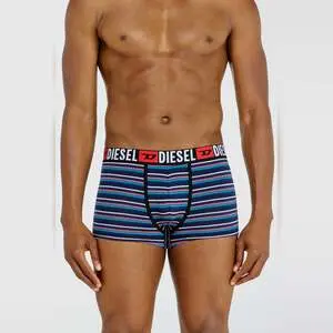 DIESEL® 3-pack Of Stretch Cotton Trunks With Stripes - Multicolor