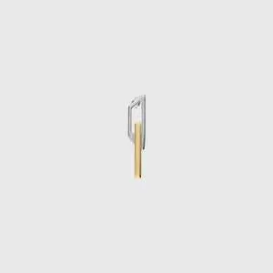 DIESEL® Two-tone Drop Earring - Silver