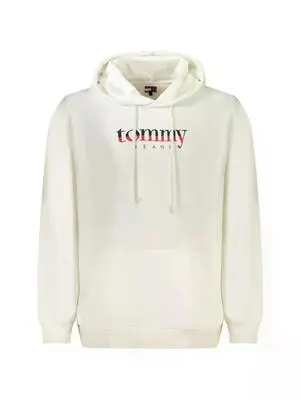 Tommy Hilfiger Logo Print Hoodie - Neutrals