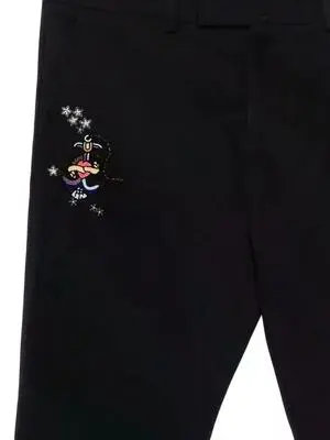 Valentino Garavani Beaded Embroidery Tailored Trousers