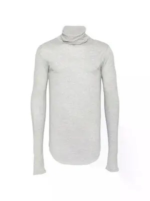 Balmain Roll-neck Long-sleeve Sweater - Grey