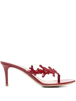 GIANVITO ROSSI Ocean Patent Leather Sandals - Multicolor