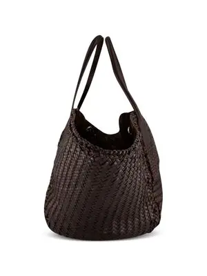 Dragon Diffusion Woven Top Handle Bag - Multicolor