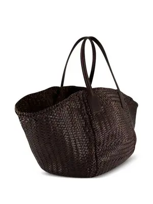 Dragon Diffusion Woven Top Handle Bag - Multicolor