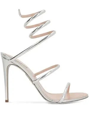 Rene Caovilla Strappy Spiral Sandals - Multicolor