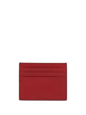 FERRAGAMO Two-tone Gancini Card Holder - Black