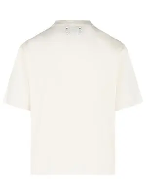 Amiri South Cali' Ivory Cotton T-shirt - Cream