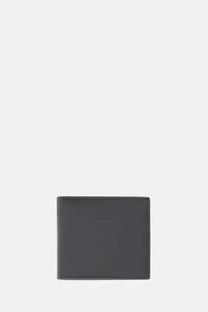 Thom Browne Billfold In Soft Pebble Grain Leather - Multicolor