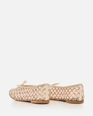 Repetto Ballerina Flats With Sequins