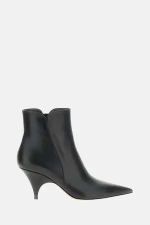 GIANVITO ROSSI Vitello Glove Ankle Boots - Multicolor