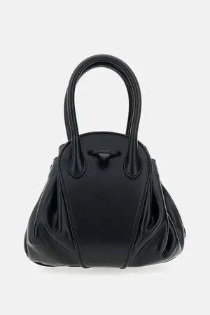 Marni Small Tulipea Bag In Black - Multicolor