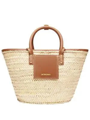Jacquemus Le Panier Soli Woven Tote Bag - Multicolor