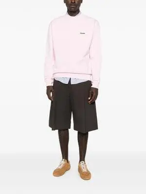 Jacquemus Le Sweatshirt Gros Grain Cotton Sweatshirt - Multicolor