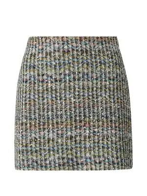 Missoni Zig-zag Motif Wrap Mini Skirt - Multicolor