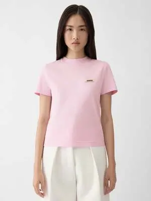 Jacquemus Le T-shirt Gros Grain Cotton T-shirt