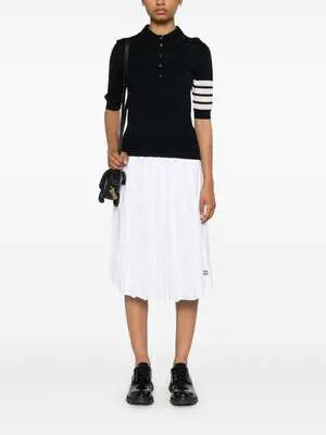 Thom Browne Virgin Wool Polo Shirt