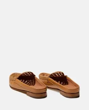 Hereu Murilla Sabot Mules With Perforated Detail - Multicolor