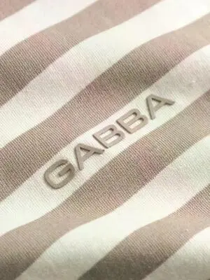 GABBA Gabdune Logo-print Striped T-shirt