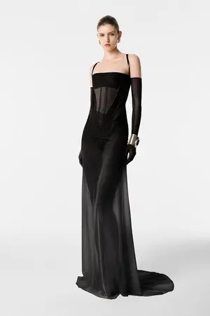 REVOLVE LOS ANGELES Eliza Gown - Black