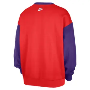 Nike Phoenix Mercury Court Origins Wnba Fleece Crew-neck Sweatshirt - Red