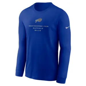 Nike Buffalo Bills Team Issue Long Sleeve T-shirt - Blue