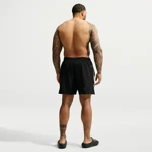 Nike Contend Essential Volley Short With Brief Lining - Black