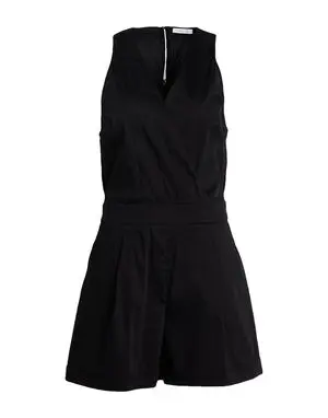Patrizia Pepe Sleeveless V-neck Wrap Playsuit