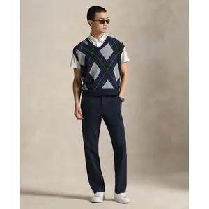 Ralph Lauren Big Fit Performance Argyle Sweater Vest