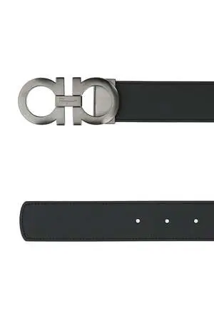 FERRAGAMO Salvatore Double Gancini Belt - Multicolor