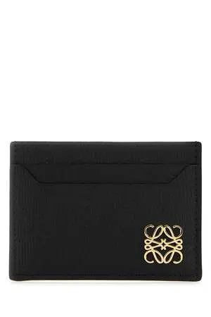 Loewe Leather Card Holder - Black