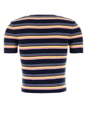 Prada Embroidered Cotton T-shirt