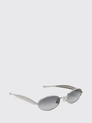 Bottega Veneta Oval Sunglasses - Silver