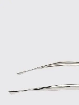 Bottega Veneta Oval Sunglasses - Silver