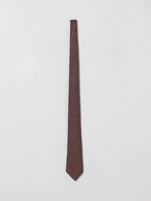 Zegna Mulberry Silk Neck Tie - Red