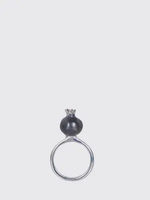 ROSA MARIA Sterling Jewel Ring - Silver