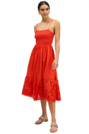 ALLISON NEW YORK Liora Dress - Red