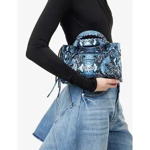 Balenciaga Le City Mini Top-handle Bag - Blue