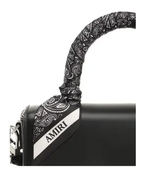 Amiri Logo Plaque Handbag