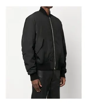 1989 STUDIO Long Sleeve Aviator Jacket - Black