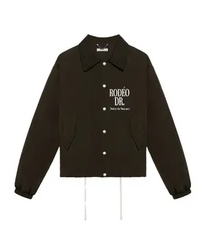 1989 STUDIO Long-sleeved Collared Casual Jacket - Black